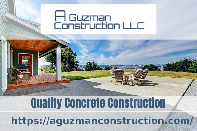 Quality Concrete Construction | A Guzman Construction LLC | Houston TX